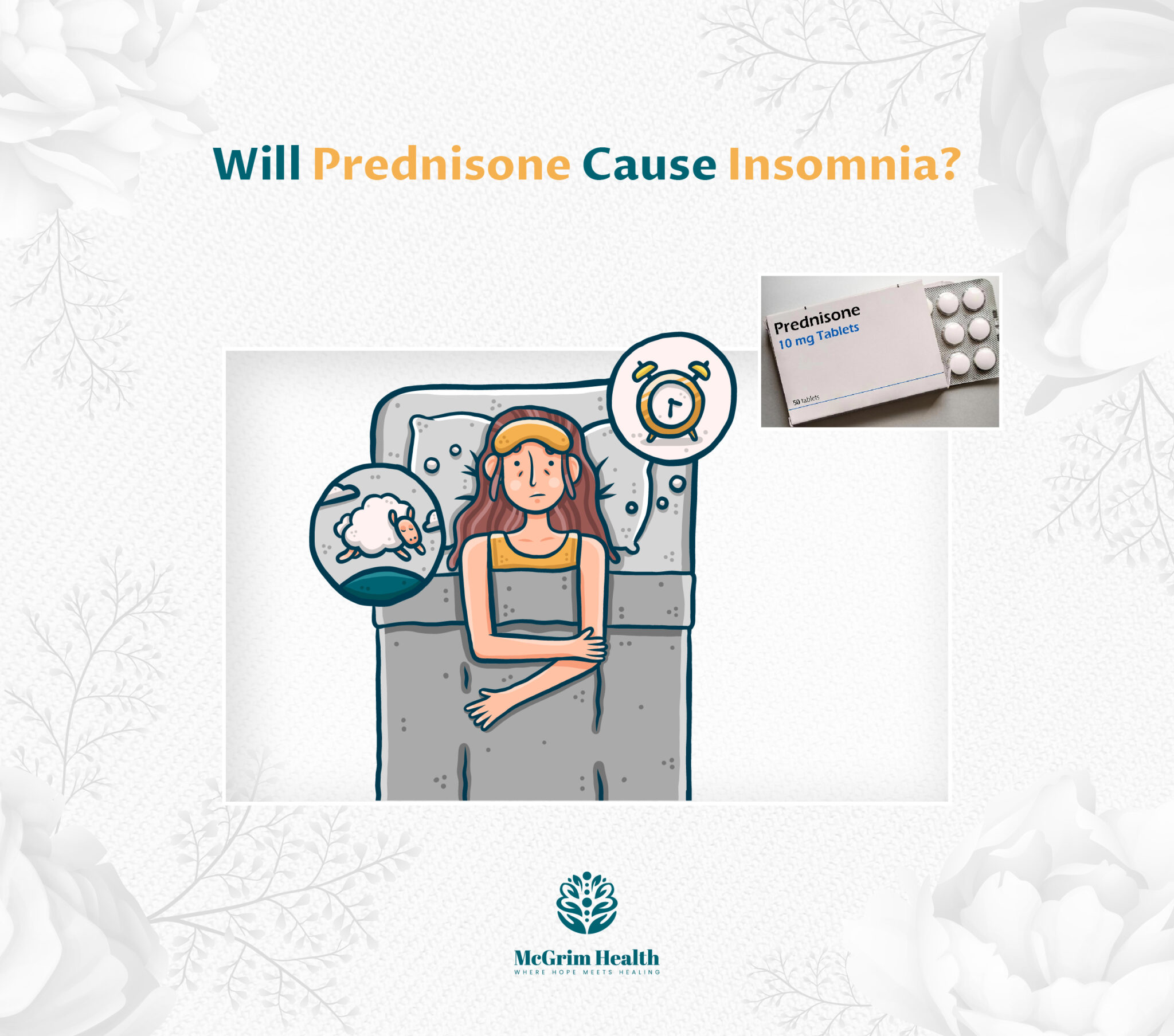 Will Prednisone Cause Insomnia? - McGrim Health